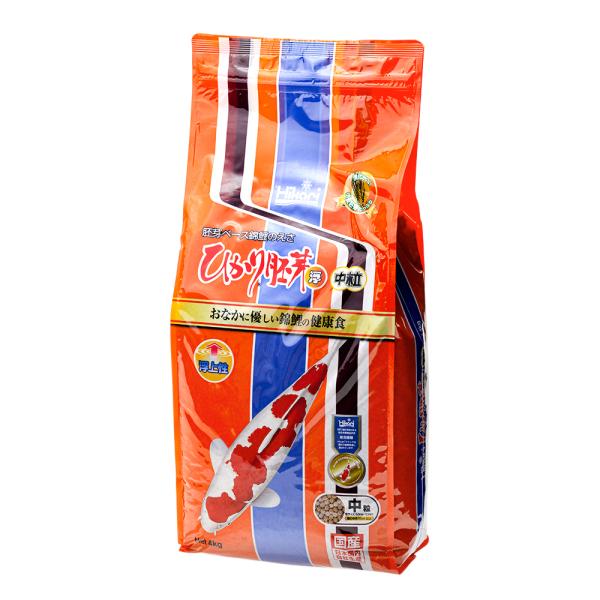 メーカー：キョーリン アクアリウム用品　キョーリン胚芽浮　中粒　４ｋｇアクア用品　餌　エサ　フード　錦鯉　キョーリン　カミハタ　コイ　20160405　ＫＫ　4971618063786　小麦胚芽　消化　冬季　低水温　健康食　浮上性　顆粒　i...