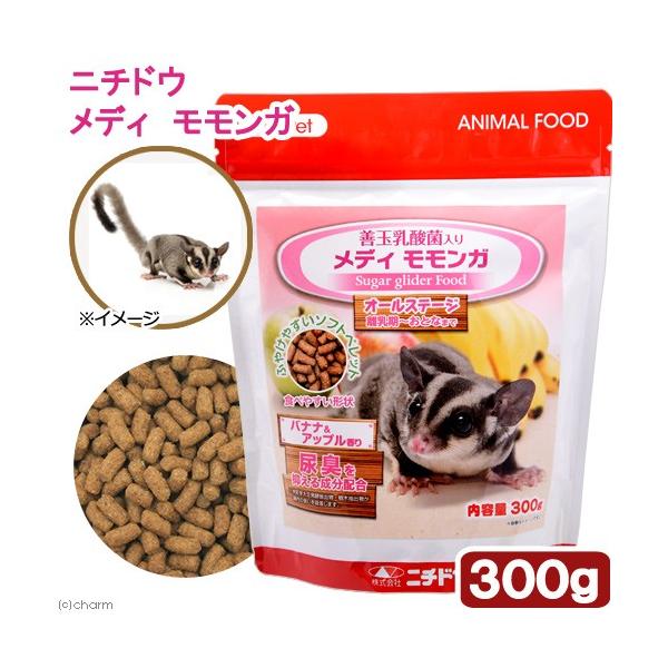メーカー：ニチドウ line250910p510anim　tyokatsapri　_animal　ニチドウ　マルチサプリメントフード　善玉乳酸菌入り　メディ　モモンガ　３００ｇ　4975677041457　フクロモモンガ　小動物　鳥　えさ　...