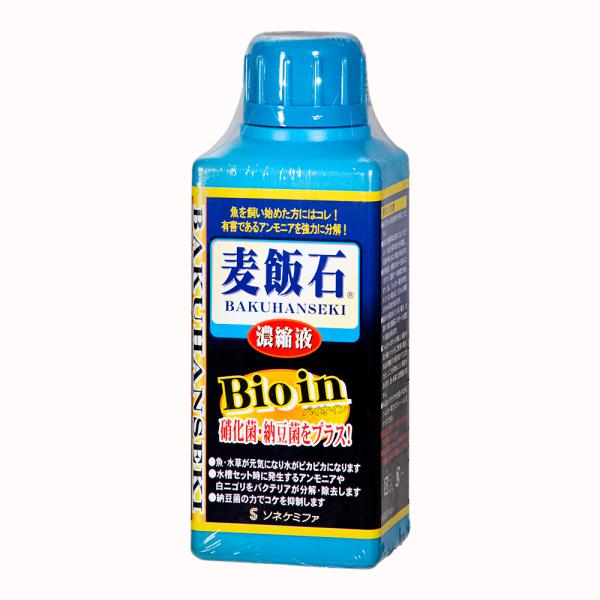 メーカー：ソネケミファ アクアリウム用品　tmKPkin　麦飯石　濃縮液Ｂｉｏｉｎ　５００ｍｌ　4948465201753　アクア用品　調整剤・バクテリア　熱帯魚・エビ他　エビ・ビーシュリンプ　麦飯石／モンモリロナイト　ニゴリ　濁り　ニオイ...