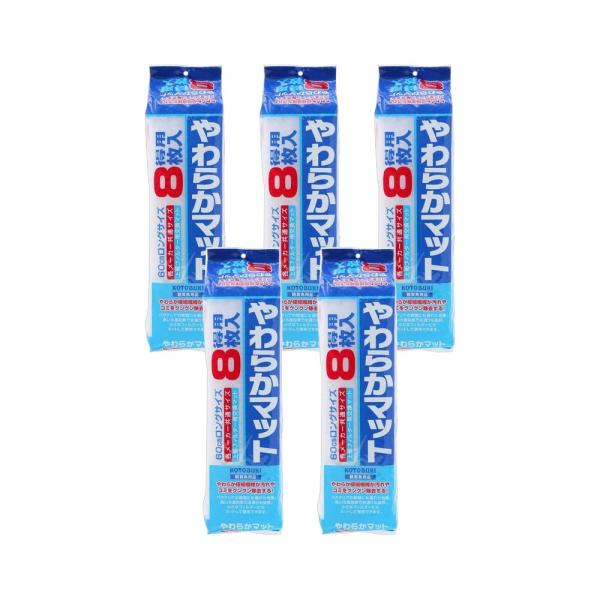 メーカー：コトブキ アクアリウム用品　_aqua　4972814533738　コトブキ工芸　やわらかマット徳用　８枚入り　アクア用品　ろ材　ウールマット　上部フィルター用　金魚・メダカ・錦鯉・日淡　ろ過・バクテリア　上部フィルター用ろ材　多...