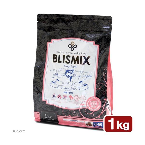 メーカー：アーテミス nych　20180726　4589602260174　ブリスミックス　グレインフリー　サーモン　小粒　犬　１ｋｇ　ドッグフード　犬フード　ドライフード　いぬ　穀物不使用　アガリクス　コンドロイチン　グルコサミン　全年...