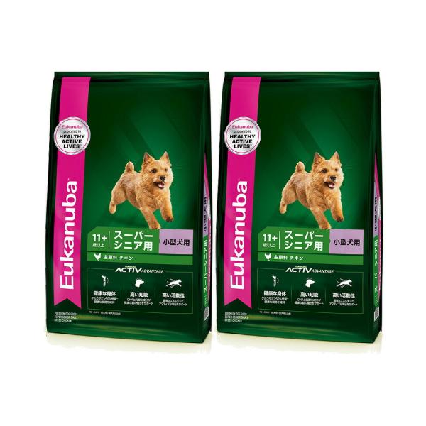 メーカー：ユーカヌバ ドッグフード　ユーカヌバ　スモール　スーパーシニア　２．７ｋｇ×２　小型犬用　１１歳以上　Ｅｕｋａｎｕｂａ　ジップ付　3182550909495　ドライフード　プレミアムフード　サイズ別　小型犬　シニア犬　シニア犬用　...
