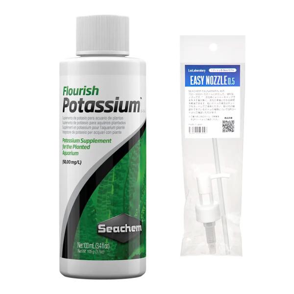 メーカー：用品セット LSS研究所　Easy　Nozzle　0.5　添加剤用ノズル　4580290408947　2ノズル　ワンプッシュ　0.5cc　プッシュ　ボトル　添加剤投与　投与　1プッシュ　添加剤　バクテリア　500mlボトル　口径2...