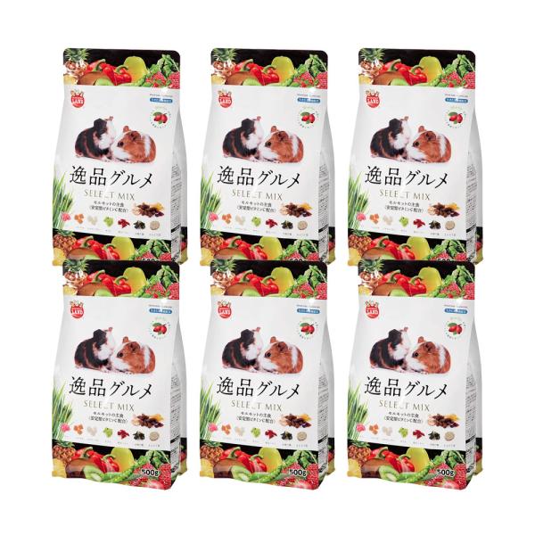 メーカー：マルカン _animal　小動物　マルカン　モルモットの食事　逸品グルメ　５００ｇ　モルモットフード　えさ　餌　ゴハン　ご飯　フード　ペレット　モルモット用フード　20250821　kak　y25m08