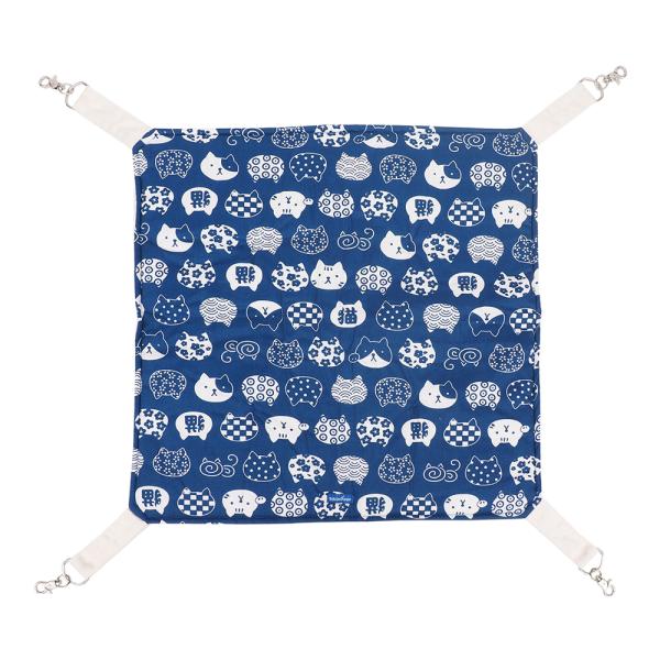 メーカー：Rainbow レインボー　猫のハンモック　いっぱいにゃんこ　４８×４８ｃｍ　4589462739131　20251021　y25m10　ktym　ねこ　ネコ　猫　キャット　CAT　愛猫　ねこ用　猫用　ネコ用　ネコ用品　猫用品　ね...