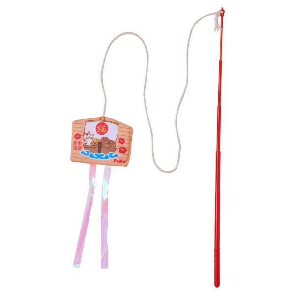 メーカー：ペティオ メーカー画像　猫　おもちゃ　ペティオ　猫小町凧じゃらし　絵馬　4903588277443　20260131　y26m01　ktym　ねこ　キャット　CAT　愛猫　ネコ用品　猫用品　玩具　ペット用品　ペット　凧　猫じゃらし...