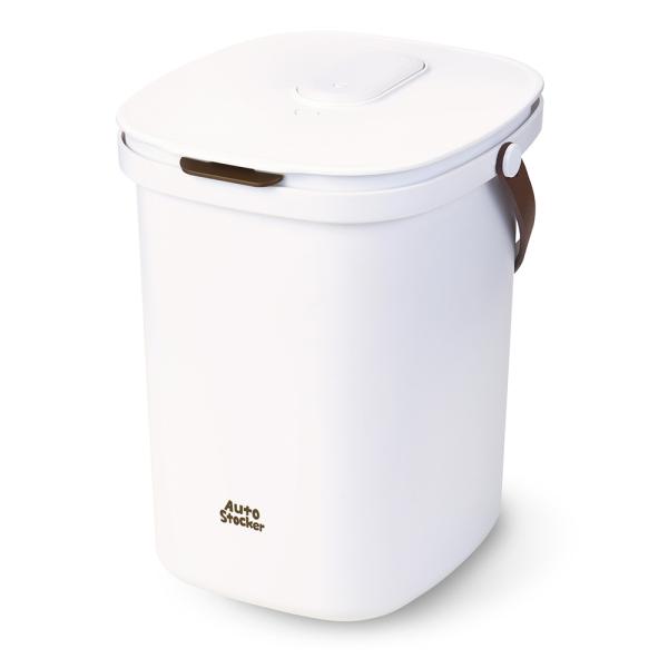 メーカー：マルカン マルカン　Ａｕｔｏペット用ストッカー　ラージ　乾燥機　エサ　ドライフード　保存　　湿気　湿気対策　容器　容器単体　保存容器　入れ物　犬　猫　小動物　鳥　両生類　爬虫類　昆虫　魚　熱帯魚　カリカリ　ペレット　フード　ペット...