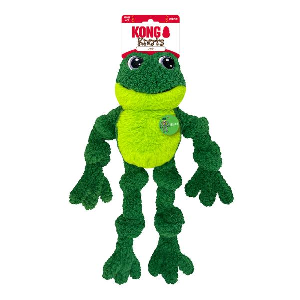 メーカー：コングジャパン コング　ノットフロッグ　ＸＬ　0035585724300　おもちゃ　用品　犬　犬用品　いぬ　犬　TOY　KONG　スペクトラムジャパン　成犬　アダルト　高齢　高齢犬　シニア　シニア犬　20260311　y26m03...