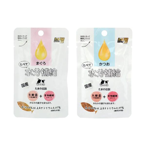 メーカー：三洋食品 20260125　kak　y26m01　_neko猫用品　猫　ねこ　エサ　餌　水分補給　一般食　三洋　三洋食品　国産　乳酸菌　食物繊維　オオバコ　たべて水分補給　まぐろ　30g　4953685201384　キャットフード...