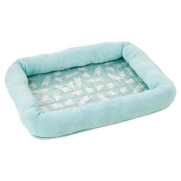 メーカー：マルカン マルカン　白クマさんのやわらか冷感ベッド　Ｍ　4906456587743　犬用品　犬　いぬ　dog　冷感素材　接触冷感　夏　暑さ　暑さ対策　保冷　保冷用品　ひんやり　冷たい　オールステージ　子犬　パピー　成犬　アダルト　...