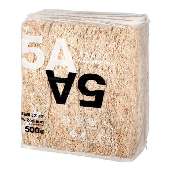 メーカー：Biokimia バイオキミア　高品質ミズゴケ　５Ａ　ニュージーランド産　５００ｇ　爬虫類　両生類　カエル　とかげ　リクガメ　レオパ　フトアゴ　ヤモリ　イエアメ　ヒョウモン　トカゲモドキ　ハイナン　ベルツノ　クランウェル　ヘルマン...