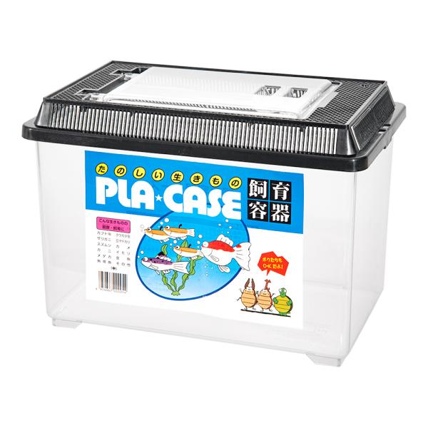 メーカー：鈴木製作所 鈴木製作所　プラケース　飼育容器　中　黒　２９０×１８５×２０５ｍｍ　2250003761646　20260227　ｙ26ｍ03　cngc　_aqua　_animal　小動物・鳥　ケージ・飼育容器　ケージ・ネット　亀・...