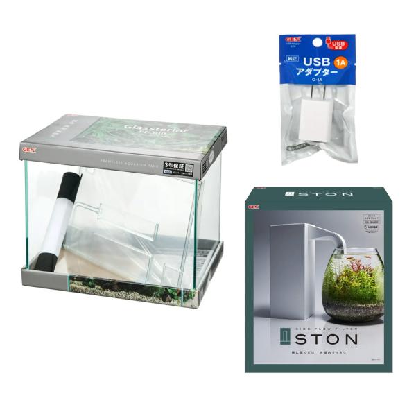 メーカー：ジェックス ＧＥＸ　グラステリアＦＬ３００　ガラス水槽　３０×２０×２５ｃｍ　4972547043993　11941　アクアリウム用品　アクア用品　水槽　３０ｃｍ未満　ジェックス　器具　小型水槽　３０ｃｍ水槽　グラステリア　専用フ...