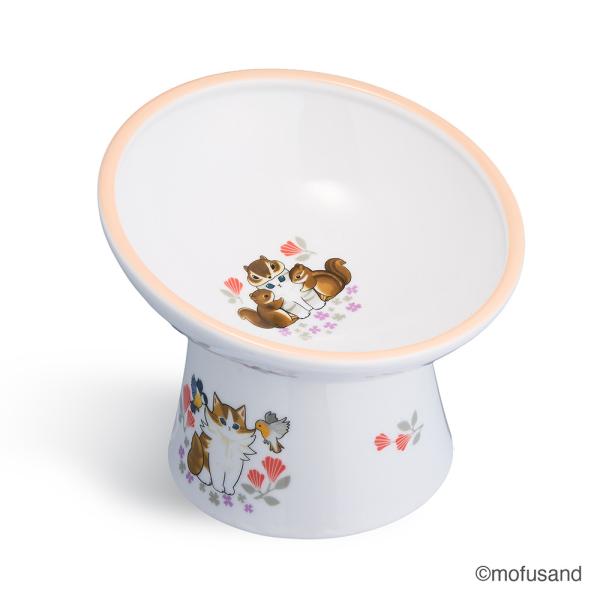 メーカー：猫壱 メーカー画像　猫壱　脚付にゃにゃめフードボウル　レギュラー　ｍｏｆｕｓａｎｄ　食器　猫用　4582725983333　20260417　ｙ26ｍ04　cngc　猫用品　用品　猫　ねこ　ネコ　ねこ用　ネコ用　キャット　cat　...