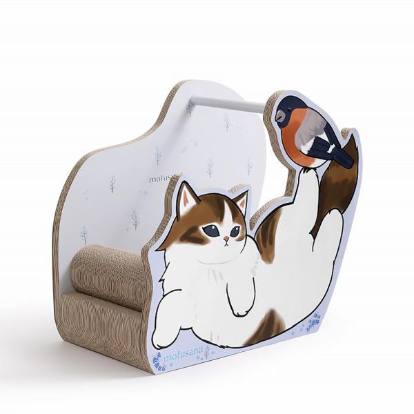 メーカー：猫壱 メーカー画像　猫壱　バリバリダイカット（猫のゆりかご）　ｍｏｆｕｓａｎｄ　4582725983685　20260421　ｙ26ｍ04　cngc　猫用品　用品　猫　ねこ　ネコ　ねこ用　ネコ用　キャット　cat　ゆりかご　寝る　...
