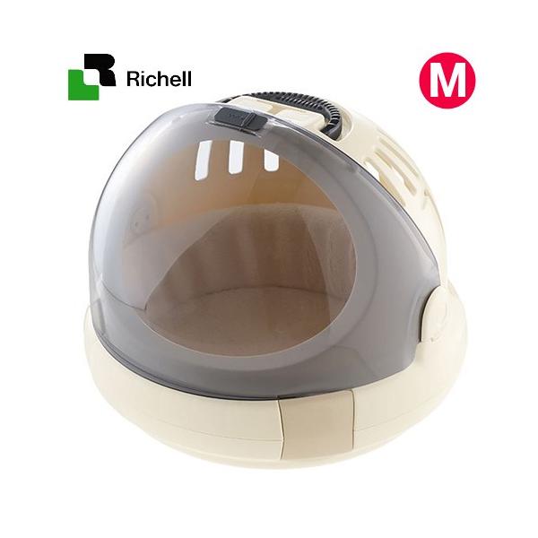 メーカー：リッチェル neko_carrycage　_neko　20190531　ＧＢＮＭ　猫用品　ねこ　猫　おでかけ　お出掛け　お外　ベッド　ドライブ　コロル　おでかけネコベッド　Ｍ　ベージュ　4973655562932　odekakec...