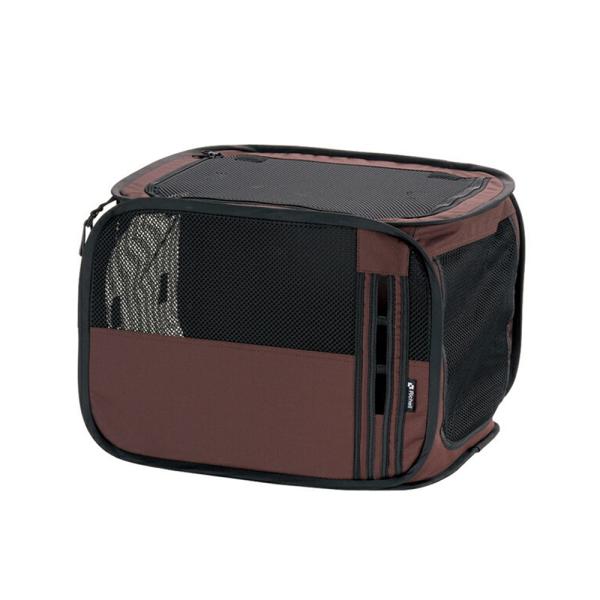 メーカー：リッチェル dog_carrybag　neko_carrycage　20190612　ＧＢＮＭ　犬　いぬ　ケージ　ドライブ　お出掛け　おでかけ　キャリー　カート　ドライブ用品　たためる　リッチェル　たためるドライブペットケージ　Ｓ...