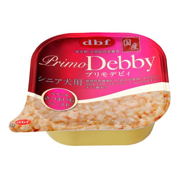 メーカー：デビフ _dog　デビフ　プリモデビィ　シニア犬用　ササミ&amp;さつまいもペースト　95g　4970501033288　犬　犬フード　ドッグフード　総合栄養食　ウェットフード　ウエットフード　高齢犬　シニア犬　鶏　ささみ　野菜...