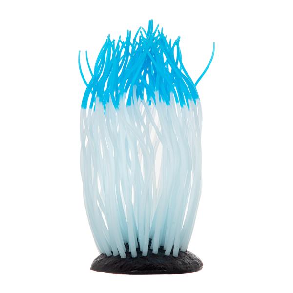 メーカー：カミハタ アクアリウム用品　_aqua　カミハタ　いそぎんちゃくん　Ｌ　ブルー　アクア用品　水槽用アクセサリー　海水用品　カクレクマノミ　ニモ　イソギンチャク　隠れ家　かくれが　触手　簡単　かんたん　20170510　ＫＫ　497...