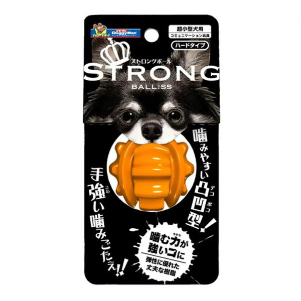 メーカー：ドギーマン _dog　メーカー情報　20170915　ドギーマン　ＳＴＲОＮＧ　ＢОＮＥ　ＳＳ　4976555857528　犬用品　犬おもちゃ　ゴム　合成ゴム　愛犬　本能　刺激　しつけ　弾力　コミュニケーション玩具　玩具　オモチャ...