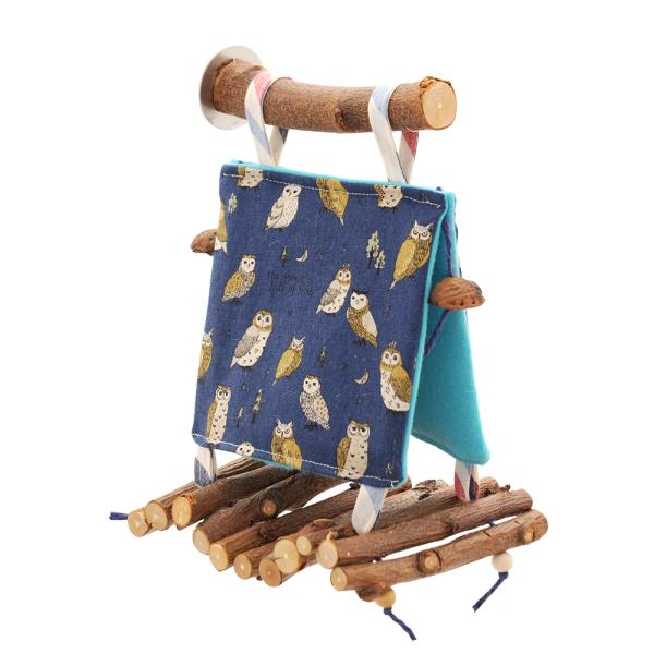 メーカー：(株)リーフ Leaf Corp インコ　小鳥　鳥　リス　シマリス　モモンガ　フクロモモンガ　小動物　さんかくトンネル　ハンモック　ハウス　トンネル　吊るす　遊ぶ　揺れる　ペット用品　鳥用品　ペットグッズ　飼育　家　おうち　201...