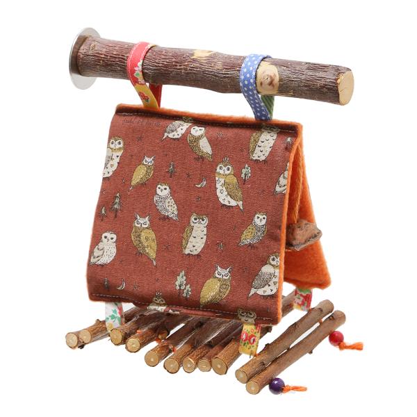 メーカー：(株)リーフ Leaf Corp インコ　小鳥　鳥　リス　シマリス　モモンガ　フクロモモンガ　小動物　さんかくトンネル　ハンモック　ハウス　トンネル　吊るす　遊ぶ　揺れる　ペット用品　鳥用品　ペットグッズ　飼育　家　おうち　201...