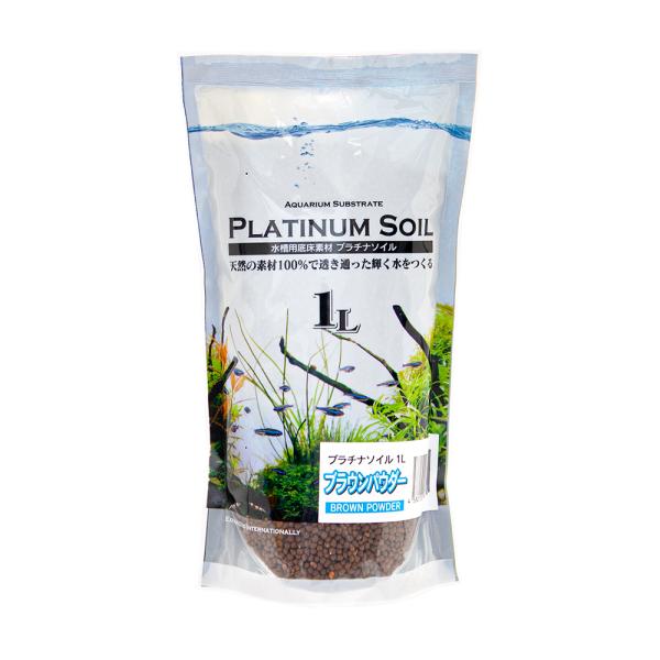 メーカー：ＪＵＮ _hachu　_kame　platinumj_soil　アクアリウム用品　熱帯魚・エビ他　メダカ　アクア用品　底床　ソイル・土　パウダー　茶・黄土色　ＪＵＮ　プラチナソイル　ブラウン　１Ｌ　ソイル・　iiyon87　_aq...