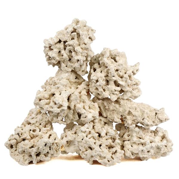 2250005410092　アクアリウム　天然石　海水　サンゴ　リーフタンク　コーラルロック　マルコロック　リーフセーバー　エッジレス（Ｅｄｇｅｌｅｓｓ）　Ｍサイズ　８〜１０ｋｇ　サンゴ　石　海水　水槽　飾り　レイアウト　Plantstec...