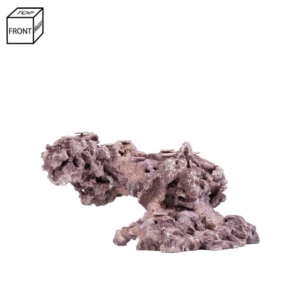 メーカー：Pt 2250005428288　一点物　マルコロック　カスタムフラグベース　コーラインレッド　５４２８２８　海水水槽用　水槽用石　デスロック　化石サンゴ　マリンアクアリウム　海水水槽　海水魚　サンゴ　リーフタンク　コーラルロック...