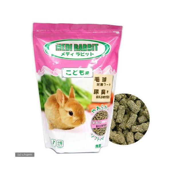 メーカー：ニチドウ line250910p510anim　ndrf　medrabbit　_animal　小動物　鳥　ウサギ　フード　成長期　ソフトタイプ　日動　メディラビット　こども用　やわらかいソフトペレット　1kg　usa_shirab...