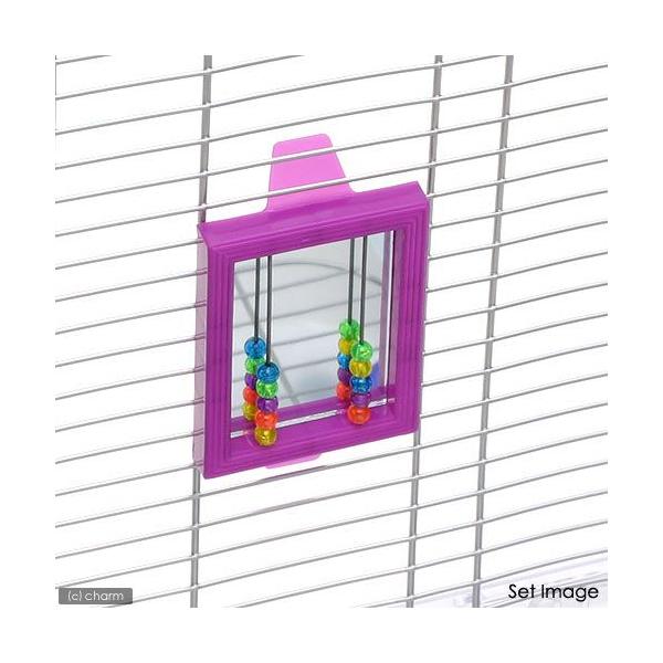 メーカー：スドー sudo　_animal　小動物　鳥　おもちゃ　スドー　ビーズ付ミラー　4974212917622　_bird　_sudo　_hobby　bnr_sudocampaign　opa2_choku　size_unmeasure...