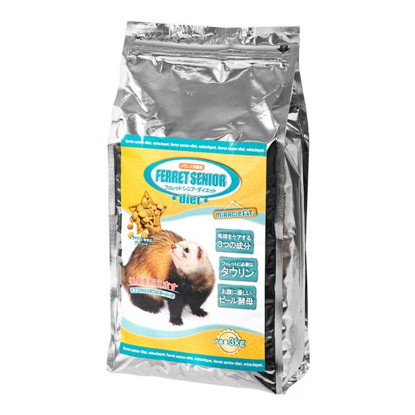 メーカー：ニチドウ line250910p510anim　フェレットフード　jpd_ferreset　小動物　フェレット　フード　日動　フェレットシニア・ダイエット　3kg　4975677018176　ngwordCHK_OK　YMYM　o...