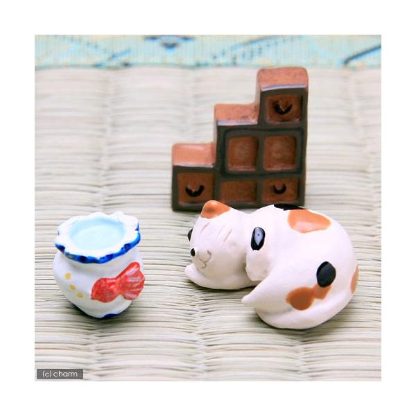 メーカー：丸和貿易 _interior　_neko　ガーデニング　園芸用品　置物　マスコット　猫　mascot　20100607　MI　猫雑貨　ミニミニアニマルセット　ネコ　_gardening　mascot_inte　4988441771...