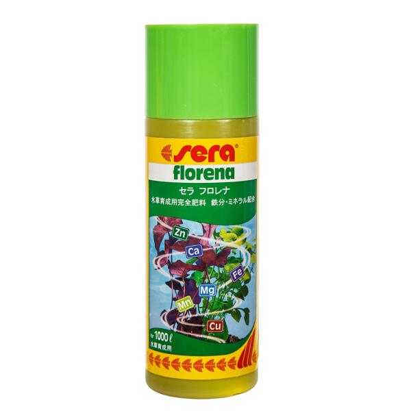 メーカー：セラジャパン sera_all　アクアリウム用品　アクア用品　肥料　水草用添加剤　液体タイプ　鉄　鉄分　ミネラル　水草　育成　栄養　栄養剤　ｓｅｒａ　即効性　frmsn12　フロレナ　4001942032506　sera_flor...