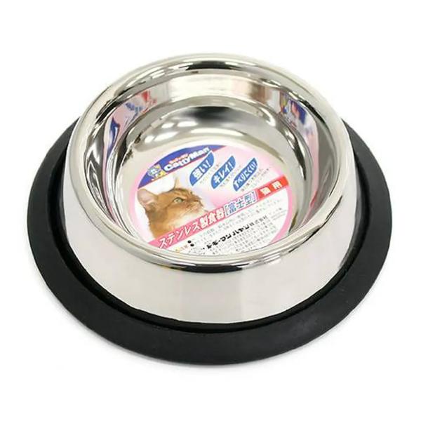 メーカー：ドギーマン 猫用品　食器　金属　ステンレス　ドギーマン　20101023　ＤＦ　_neko　4976555930429　滑り止め　すべりどめ　フードボウル　シンプル　opa2_japell-kura