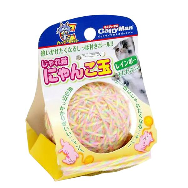 メーカー：ドギーマン 猫用品　おもちゃ　ボール　毛糸　20100913　MI　nos0925　_neko　jare1407　4976555844283　line2207pettoy　nyannyan23yuzupi　bnr2303omoin...