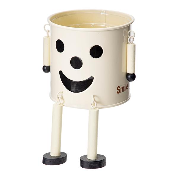 メーカー：ケーイーアイ 鉢カバー　鉢　植木鉢　ガーデニング用品　_gardening　ガーデニング　インテリア　園芸用品　置物　マスコット　ブリキマン　brikiman_M　ブリキマン1231　20101231　MI　_todayCHK　b...