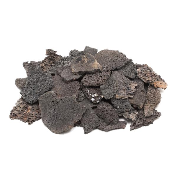 形状お任せ　黒溶岩石　スライス　ミニサイズミックス　１ｋｇ　アクアリウム　レイアウト素材　溶岩石　2250008080247　アクアリウム用品　アクア用品　水槽用アクセサリー　素材　レイアウト　石　溶岩石　スライス　キロ売　ブラックカル　天...