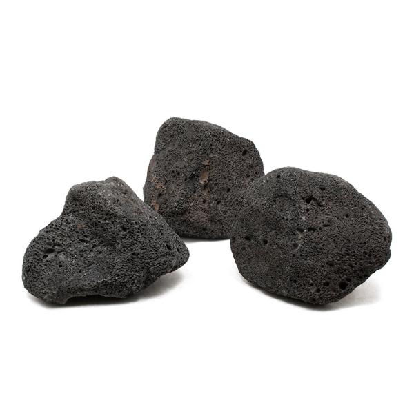 形状お任せ　黒溶岩石　Ｌサイズ（約１８〜２３ｃｍ）　３個　アクアリウム　レイアウト素材　2250008096996　石　アクアリウム用品　アクア用品　レイアウト素材　レイアウト　素材　熱帯魚　アクアリウム　パルダリウム　コケリウム　アクアテ...
