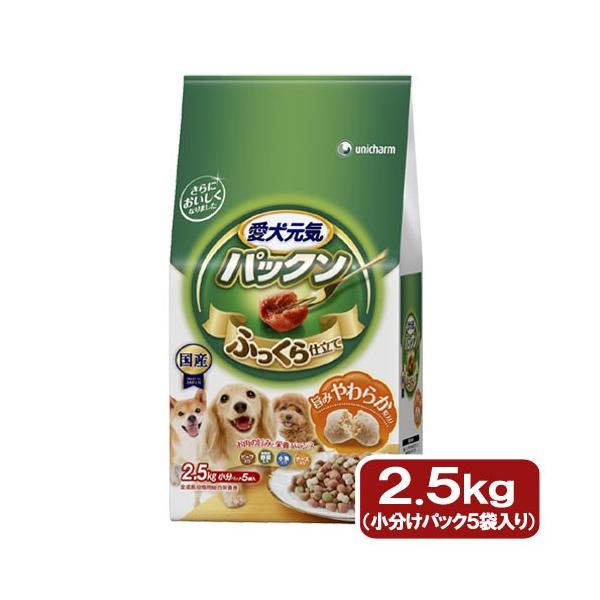 メーカー：ユニチャーム de20_uniai　犬フード　ドッグフード　餌　エサ　ごはん　ご飯　小分け　半生ドライフード　ユニチャーム　ユニ・チャーム　ゲインズパックン　総合栄養食　国産　uni_gains_0617　20110617　NY　...