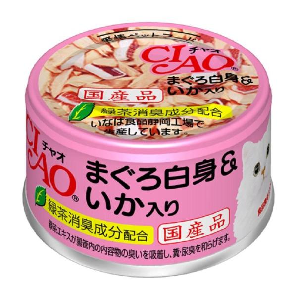 メーカー：いなば whityinabamai　猫フード　箱売り　ウェットフード　いなば　ＣＩＡＯ　チャオ　ホワイティ　缶詰　20101112　ＯＳＨ　allcat_wet　whity_tanpin　猫ウェット国産　inbp5bai0901_...