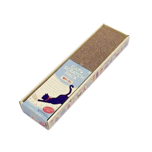 メーカー：ボンビアルコン ボンビアルコン　キャットスクラッチパック　4977082707089　猫　ねこ　猫用品　ペット用品　爪とぎ　つめとぎ　お手入れ　爪ケア　ダンボール製　20110424　MI　opa2_choku