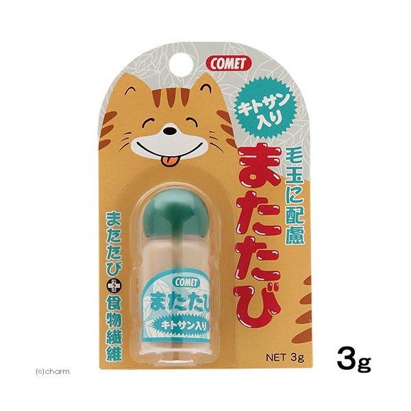 メーカー：イトスイ _neko　49872903　コメット　キトサン入りまたたび　3g　猫　またたび　猫用品　おやつ　おもちゃ　粉末タイプ　ふりかけ　食物繊維　虫えい果　OKB　20151105　itsui_cat16_neko_omoty...