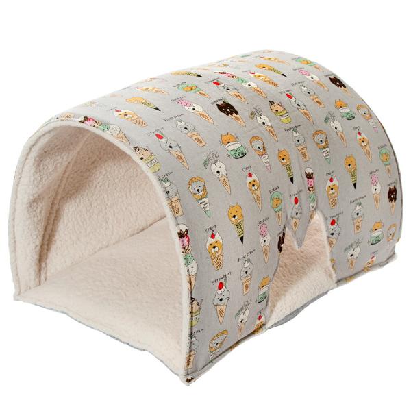 メーカー：(株)リーフ Leaf Corp にゃんこのもぐりんトンネル　ゆったりサイズ　〜アイスにゃんこ〜　リーフコーポレーション　リーフコーポ　リーフ　ＬＥＡＦ　Corp　Corporation　leaf_toy_cat　猫用品　ねこ　猫...