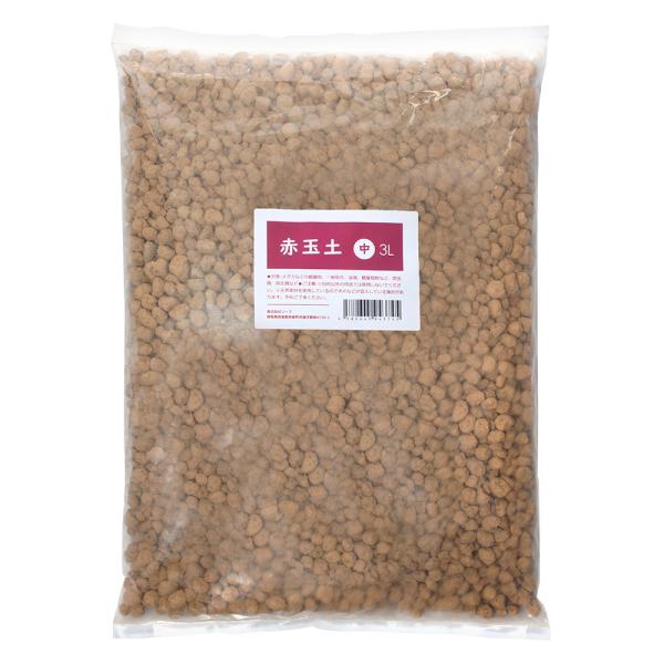 メーカー：(株)リーフ Leaf Corp 赤玉土　中粒　３Ｌ　4582645943745　メダカ　アクアリウム用品　アクア用品　底床　茶色　ブラウン　吸着系　弱アルカリ性　コケ　抑制　肥料　育成　養分　栄養素　栄養　ミネラル　天然　赤土　...
