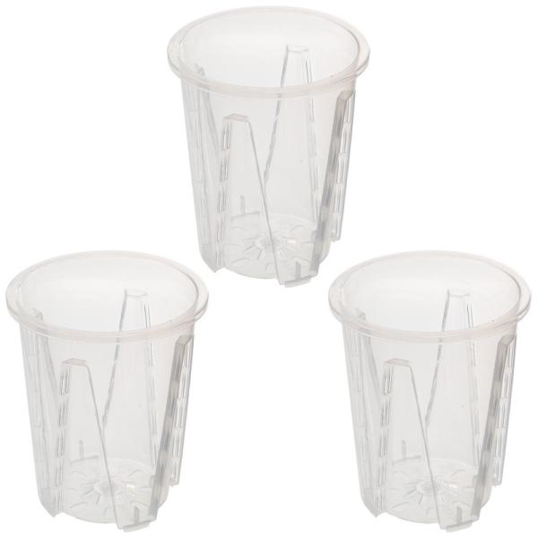 メーカー：(株)リーフ Leaf Corp 根が見える透明鉢　直径１０ｃｍ　4582645945688　ガーデニング　園芸用品　鉢　ポット　透明　スリット　植木鉢　植え替え　観葉植物　クリア　半透明　プラスチック　多肉植物　サボテン　アガベ...