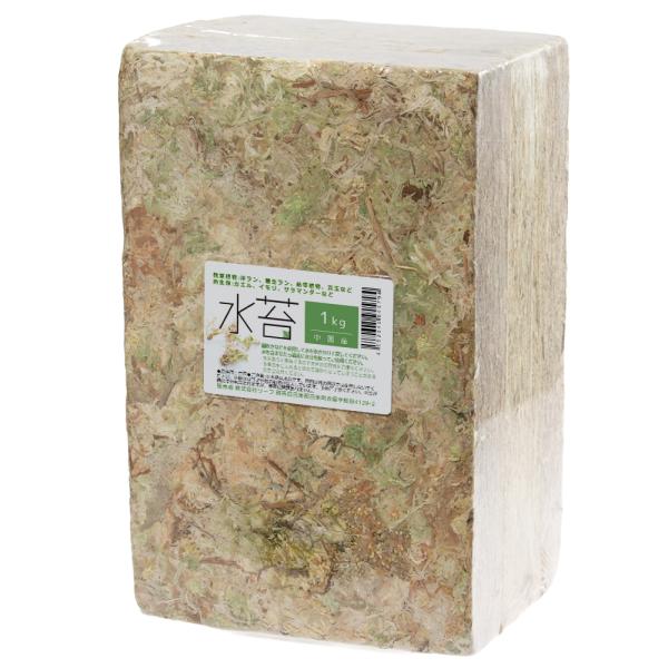 メーカー：(株)リーフ Leaf Corp paludarium　パルダリウム　テラリウム　水苔　中国産　１ｋｇ　4582645945794　ガーデニング用品　園芸用品　ミズゴケ　用土　爬虫類　両生類　敷材　マット　床材　苔玉　マルチング　...
