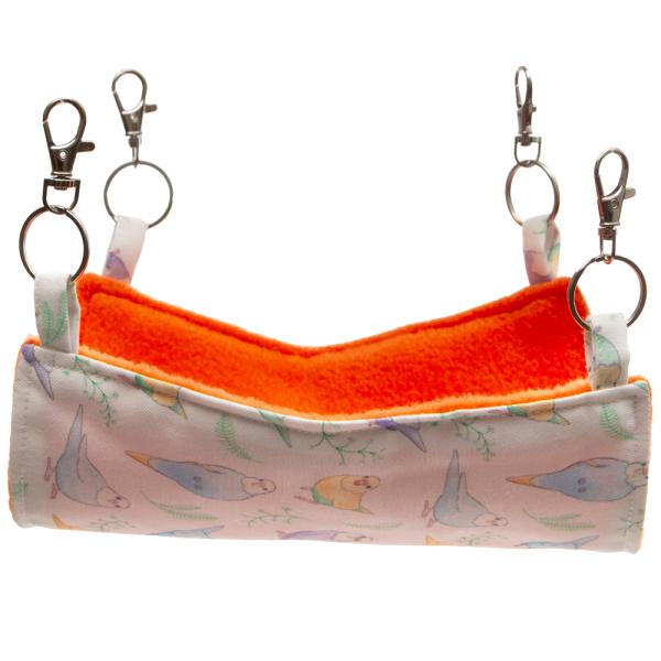 メーカー：(株)リーフ Leaf Corp オリジナルデザイン　小鳥のハンモック　Ｍ　セキセイインコ　コザクラインコ　小型インコ　4582645946326　リーフコーポレーション　リーフコーポ　リーフ　ＬＥＡＦ　Corp　鳥　トリ　小鳥　...