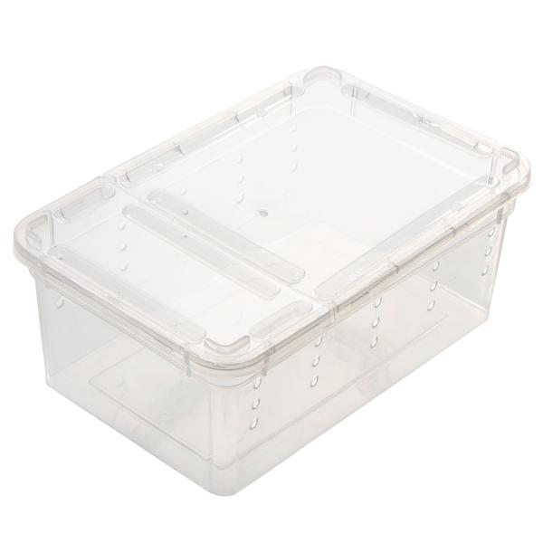 メーカー：(株)リーフ Leaf Corp 爬虫類ケージ　ブリードボックス　Ｓサイズ　ホワイト　１９×１２．５×７．５ｃｍ　4582645946678　爬虫類　ケージ　亀　爬虫類　両生類　飼育ケース　昆虫用品　小型種　クワガタムシ　くわがた...