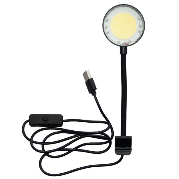 メーカー：(株)リーフ Leaf Corp 小型水槽用　クリップライト　ブラック　ＵＳＢタイプ　4582645948689　アクアリウム用品　アクア用品　ライト　照明　LED　小型水槽　クリップ式　省エネ　熱帯魚　ベタ　メダカ　リーフコーポ...